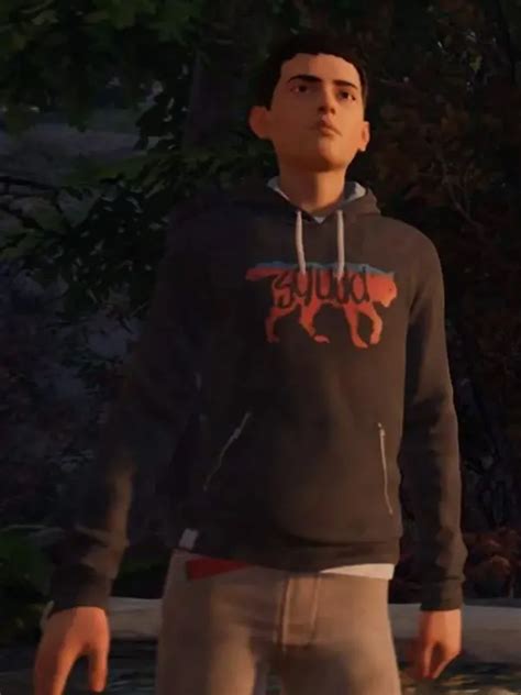 Sean Diaz Life Is Strange 2 Pullover Black Hoodie