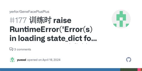 训练时 Raise Runtimeerrorerrors In Loading Statedict For Nt