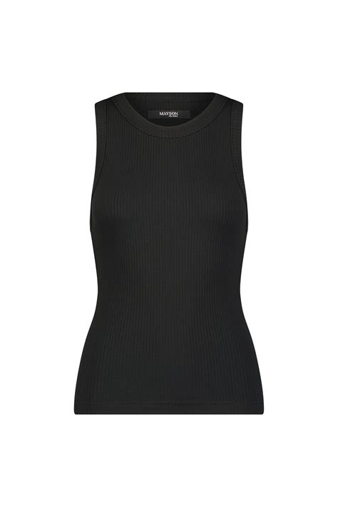 Ribbed Racerback Tank Mayson The Label