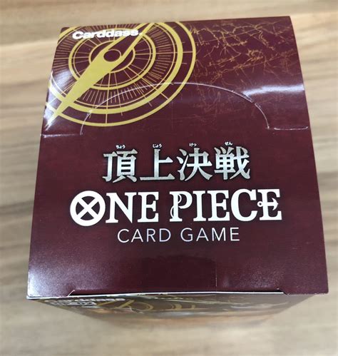 One Piece ワンピース カードゲーム 頂上決戦 Box 24時間以内発送ワンピース｜売買されたオークション情報、yahooの商品