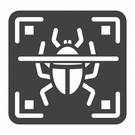 Antivirus Bug Scan Search Security Software Virus Icon