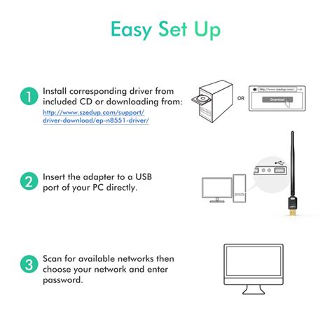 Edup Ep Ms Usb Wifi Adapter Mbps Wireless Network