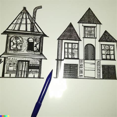 Como Desenhar uma Casa Tutorial Fácil Médio Passo a Passo