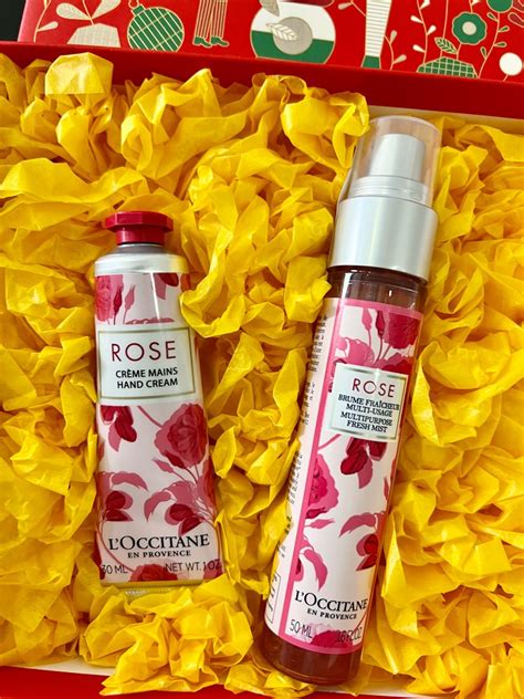 Loccitane T Box Rose Hand Cream And Mist Beauty And Personal Care