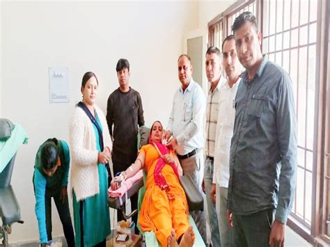 Blood Donation Camp Organized In Iti 104 Blood Donors Got Registered