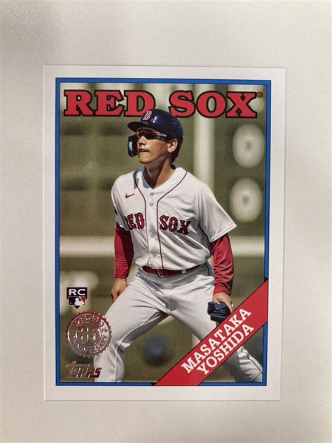 Yahooオークション 2023 Topps Update Masataka Yoshida 1988 Topps