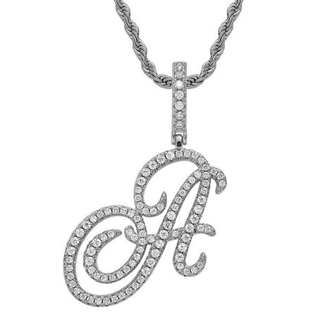Cursive Initials Iconic Necklace Ecstasy Jewellery