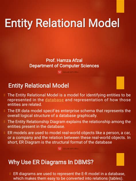 Database Er Model Pdf
