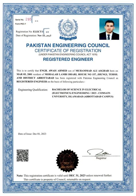 Awais Ahmed On Linkedin Alhamdullah Registered With Pakistan