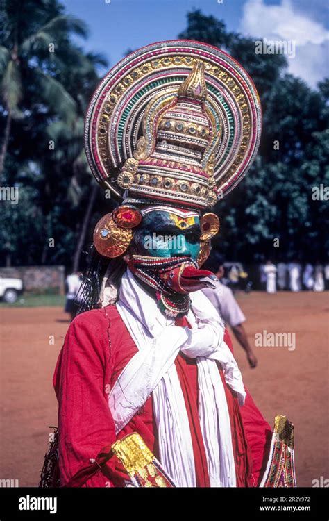 Garudan Thookkam Dancer In Atham Celebration In Tripunithura Near