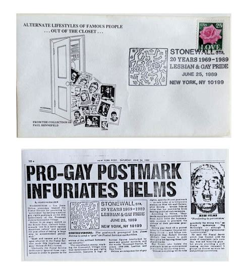 Keith Haring 1969 Stonewall 1989 1989 Alternate Lifestyles Of