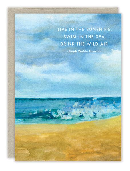 Beach Birthday Card Biely And Shoaf Co