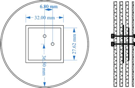 Design Of The Single Antenna Element Download Scientific Diagram