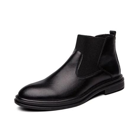 Fashion Mens Casual Chelsea Slip On Ankle Boots Black Jumia Nigeria