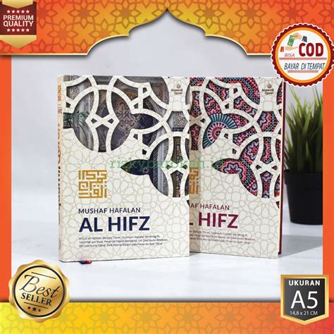 Jual Mushaf Al Qur An Hafalan Al Hifz A5 Terjemahan Perkata Tajwid Blok