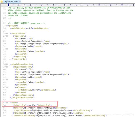 Maven执行mvn V出现no Goals Have Been Specified For This Buildcentos7 Mvn V Error No Goals Have