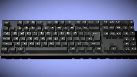 Keyboard Download Free 3d Model By Edev Elyorabduhalimov18