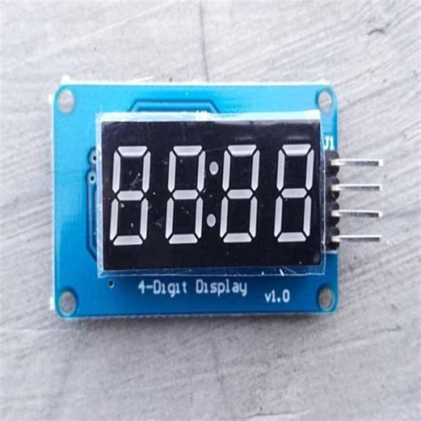 Jual Dijual 4 Digit 7segment Two Wire Display Module Tm1637 Limited Di