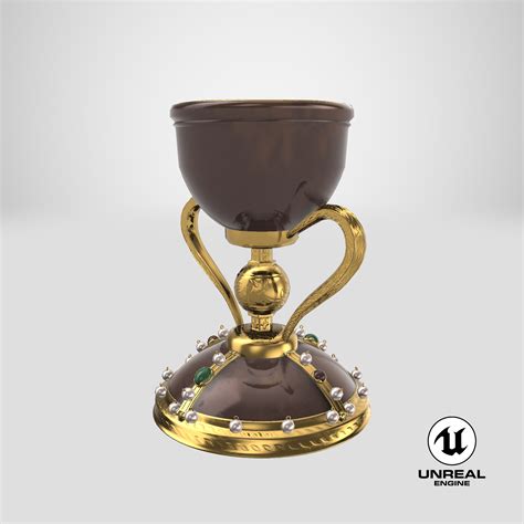 3d Holy Grail Cup Model Turbosquid 1609937