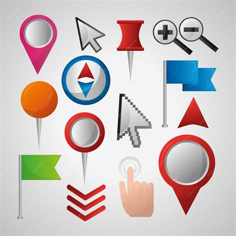 Premium Vector Gps Navigation Application