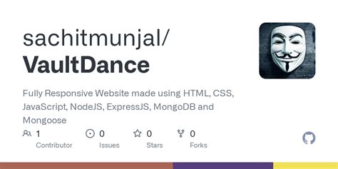 Github Sachitmunjalvaultdance Fully Responsive Website Made Using Html Css Javascript