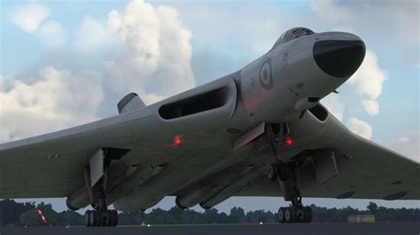 Justflight Avro Vulcan B Mk 2 Raf 617 Dambusters Squadron Xh498 8k
