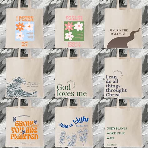 Tote Bag Bible Verse Version 6 Shopee Philippines