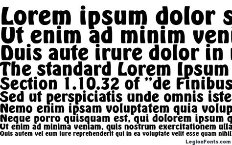 Hobo Bold Font Download Free Legionfonts