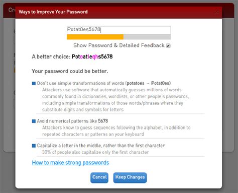 The Specific Feedback Modal Password Shown Download Scientific Diagram