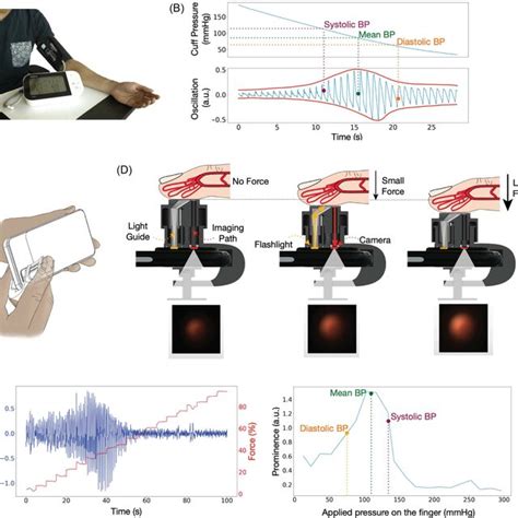 System Overview Using Finger Oscillometry To Calculate Bp A