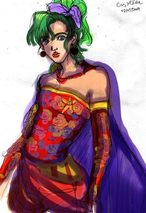 Terra Ff6 Fan Art Wip Colored By Clchriskl On Deviantart