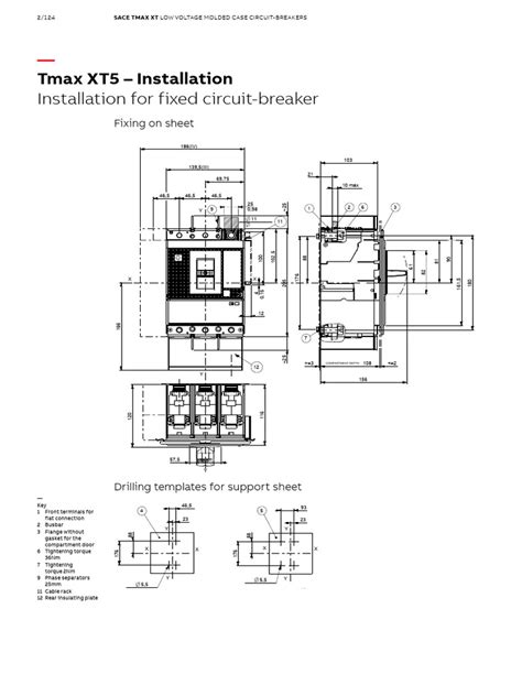 Tmax Xt5 Iec Technical Characteristics 2021 1sdc210099d0206