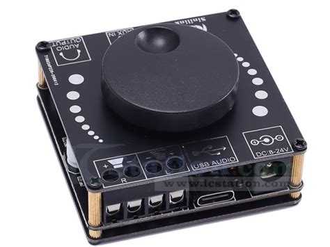 Wireless Bluetooth Compatible Audio Stereo Module APP Controller BLE5 0 20W 20W USB AUX Digital