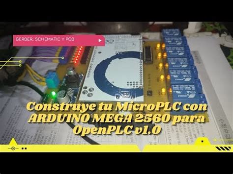 El Profe Zurco Construye Tu Propio Micro PLC Para OpenPLC Con Arduino MEGA V Soporte