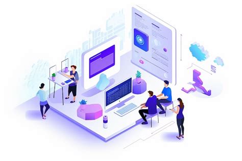 Premium Photo Network Connection Background