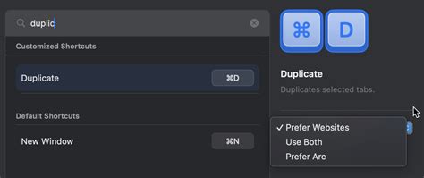 Arc Shortcut Cmd D And Figma Rarcbrowser