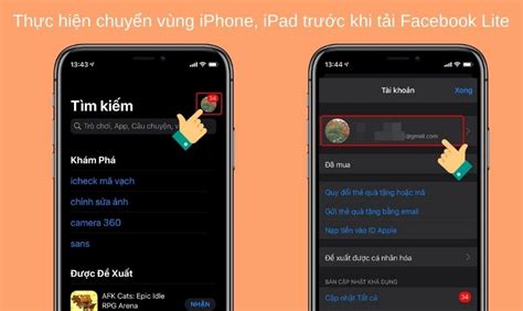 Cách tải Facebook, Messenger Lite cho iPhone, iOS , Android