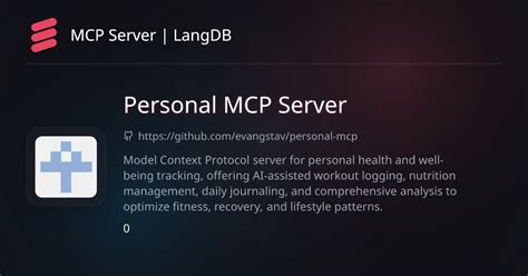 personal mcp server langdb