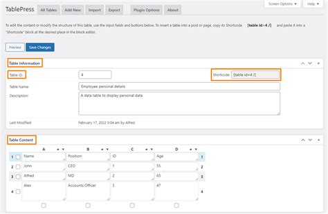 How To Create Tables In WordPress Effortlessly