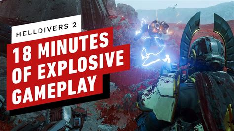Helldivers 2 18 Minutes Of Explosive Gameplay 4k 60fps Youtube