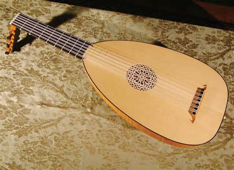 National Instrument Of Lebanon Lute Symbol Hunt
