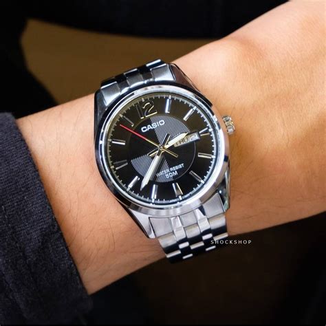 Casio นาฬิกาข้อมือผู้ชาย รุ่น Mtp 1335d 1a คาสิโอ Shopee Thailand
