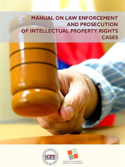 Manual On Law Enforcement And Prosecution Of Ipr Cases Pdf Trademark Intellectual Property