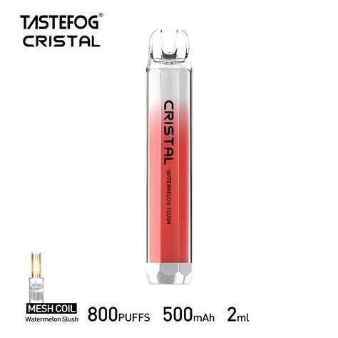 Shenzhen Factory Wholesale 800puff Disposable Vape E Sigaret Crystal