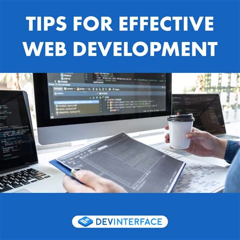 🚀 tips for effective web development devinterface s r l