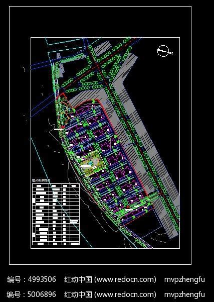 小区修建性详细规划总平面图图片下载红动中国
