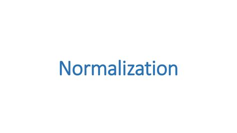 Solution Normalization Define Purpose Anomaly Types Normaliztion Rules And Its Types Bs It Comp