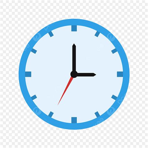 Clock Icon Clipart Transparent Background Vector Clock Icon Clock