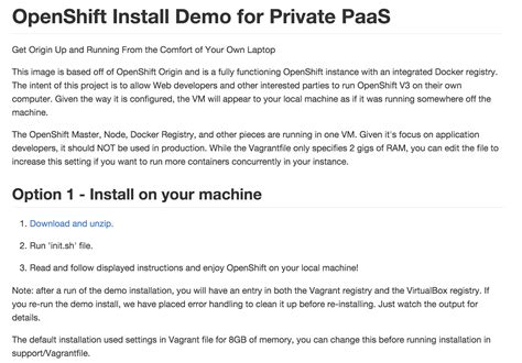 Eric D Schabell How To Install Openshift As Your Private Paas