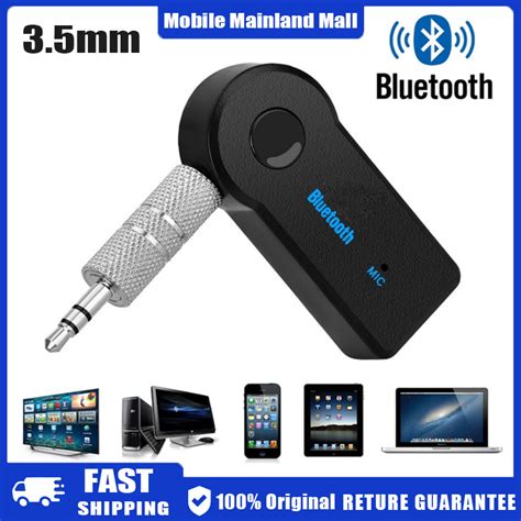 【cod Original】3 5mm Wireless Bluetooth Receiver 5 0 Bluetooth Adapter Aux Car Bluetooth Audio